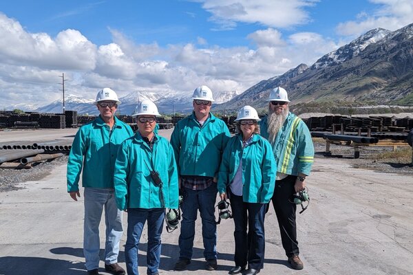 McWane Poles Utah hosts sales team members - Kennedy Valve