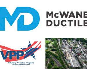 McWane Ductile New Jersey named VPP merit site - Kennedy Valve